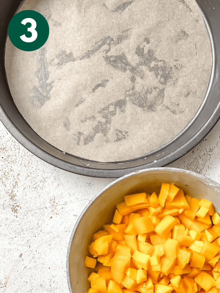 Mango Cake - Plant-Based on a Budget