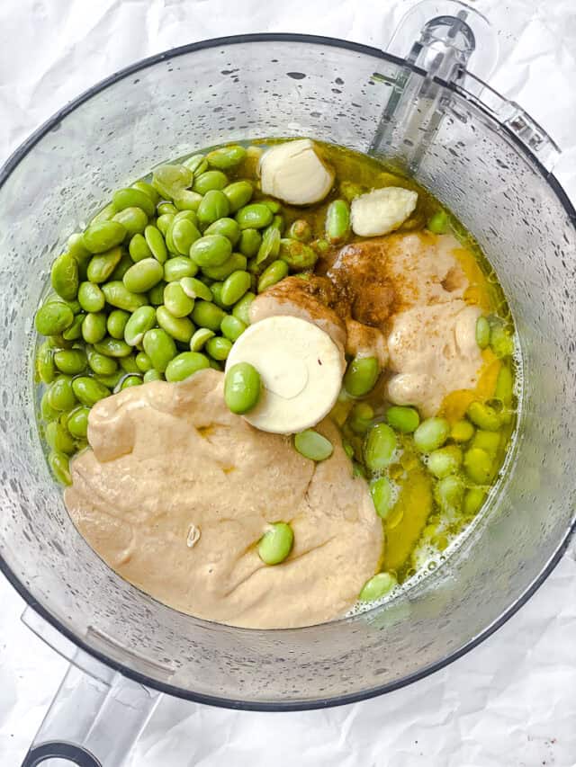 Edamame Hummus - Plant-Based on a Budget