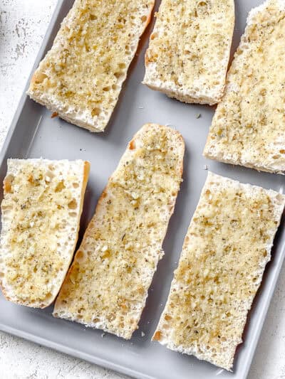 Easy Vegan Garlic Bread - Plant-Based on a Budget