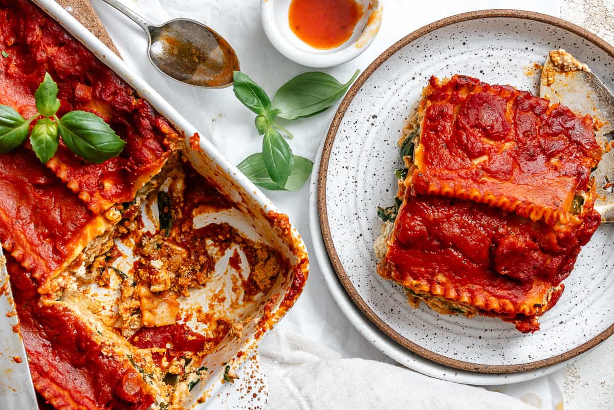 Vegan Lasagna - Plant-Based on a Budget