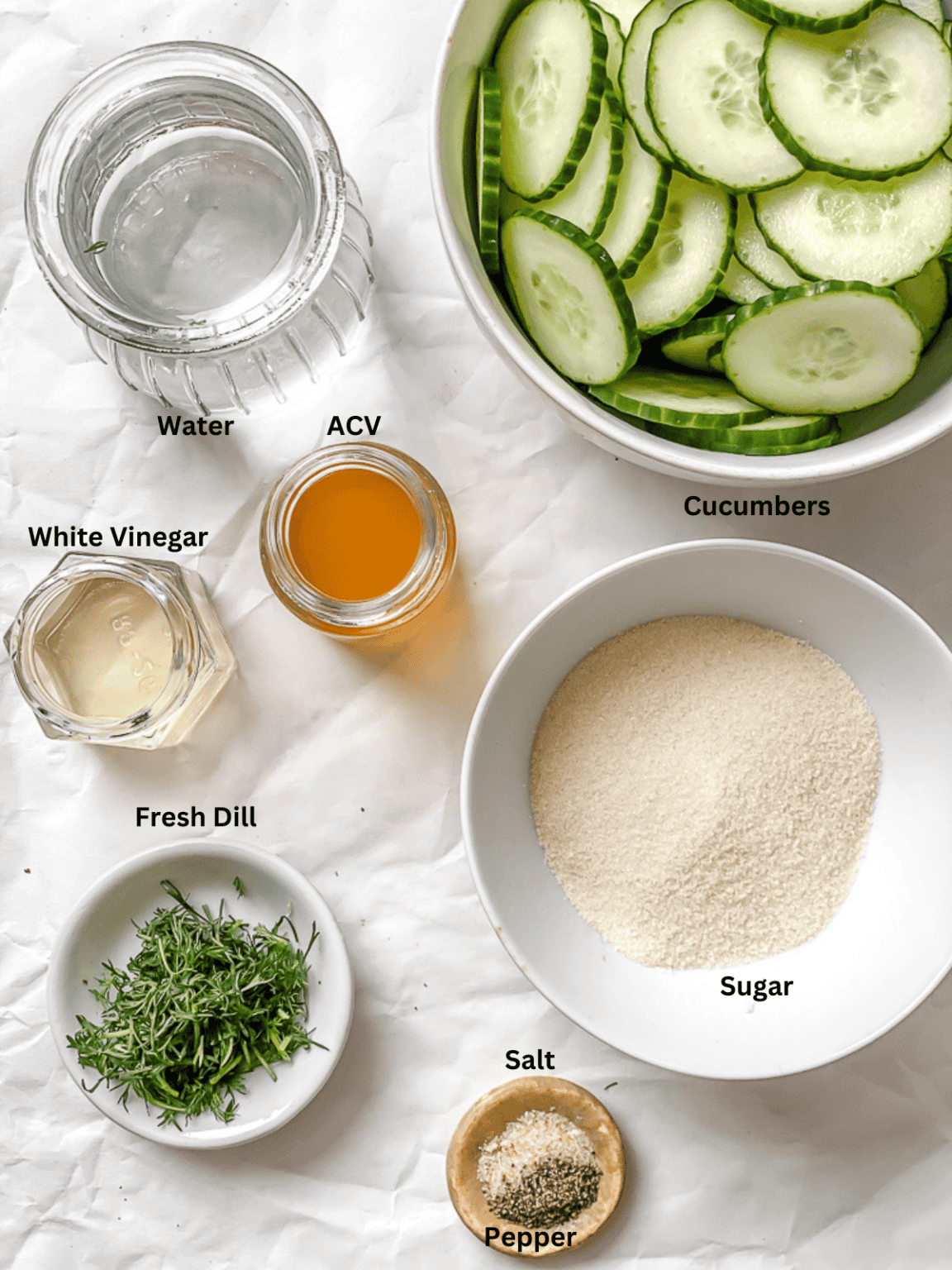 Cucumber Dill Salad - Plant-Based on a Budget