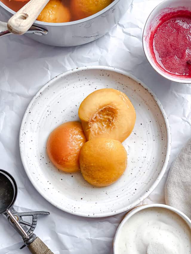 Peach Melba - Plant-Based on a Budget
