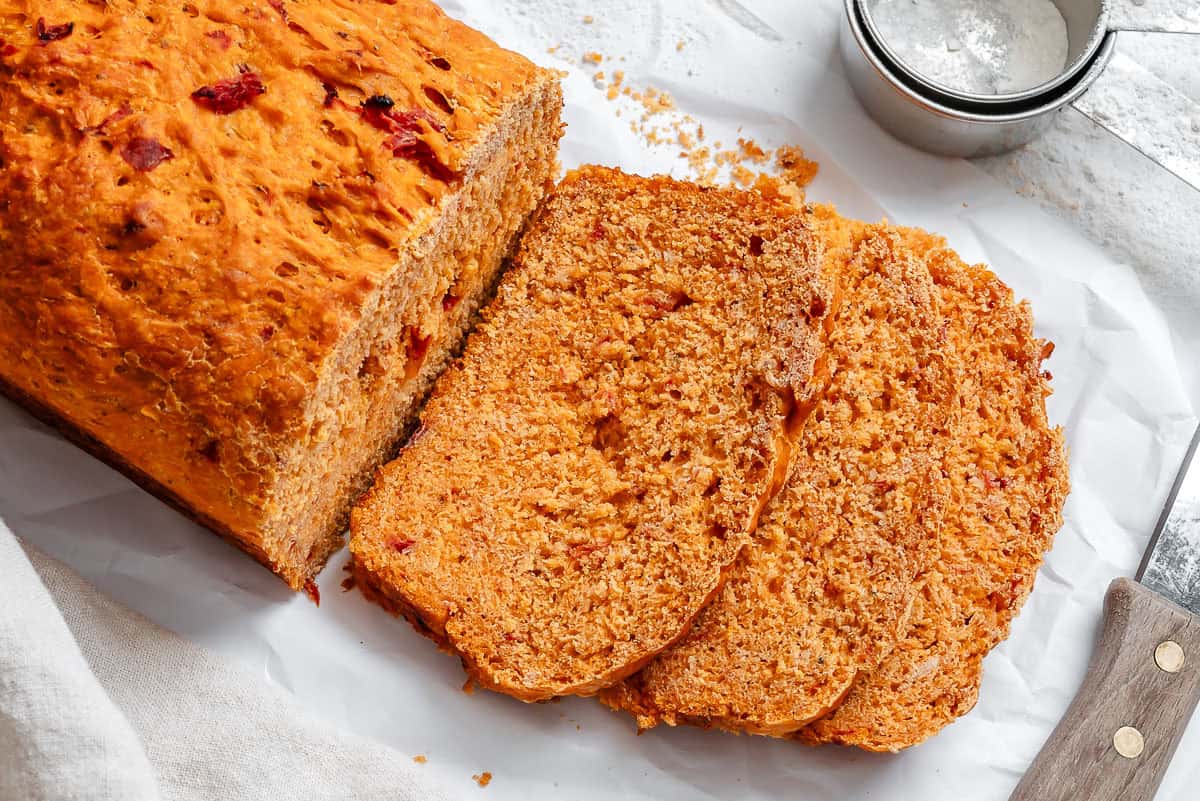 Tomato Bread - Plant-Based on a Budget
