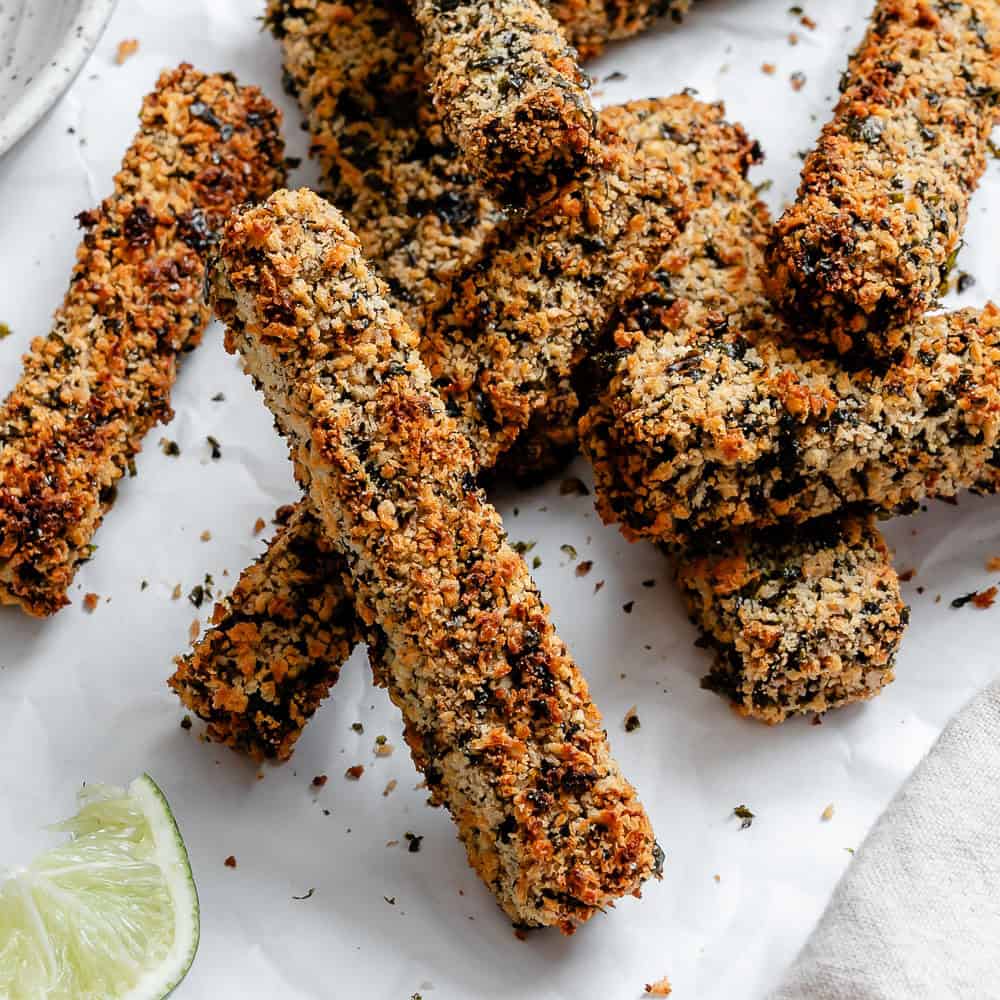 Vegan Fish Sticks - Plant-Based on a Budget