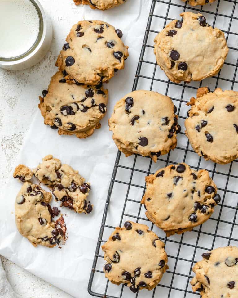 Vegan Soft Chocolate Chip Cookies - Plant-Based on a Budget