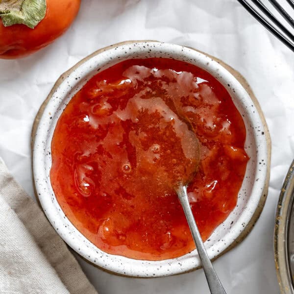 Easy Persimmon Jam - Plant-Based on a Budget