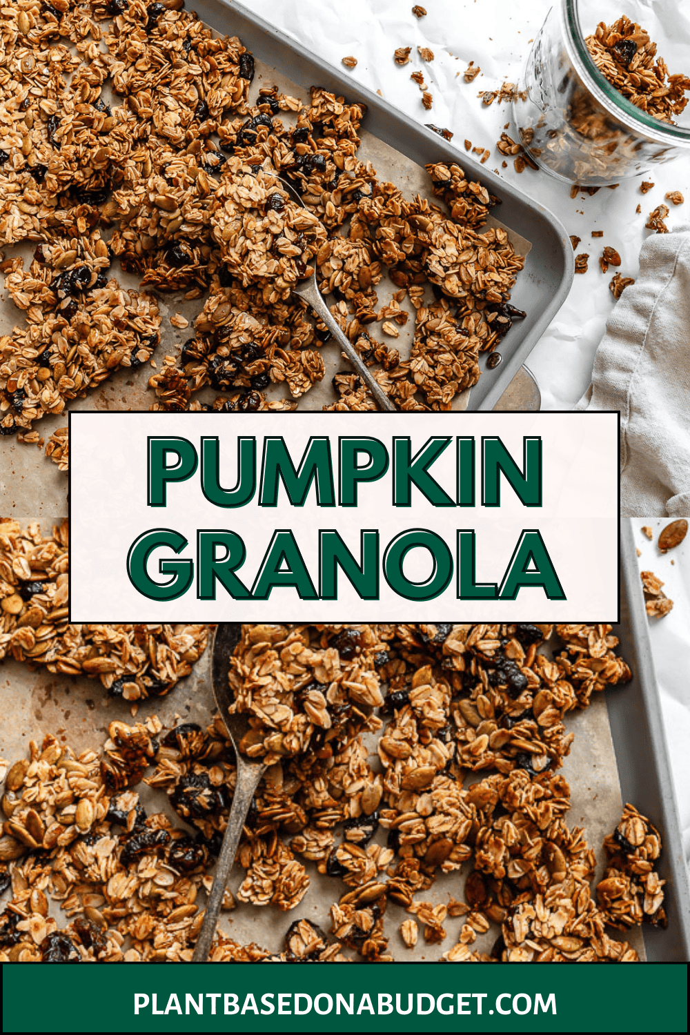 Maple Pumpkin Granola - Plant-Based on a Budget