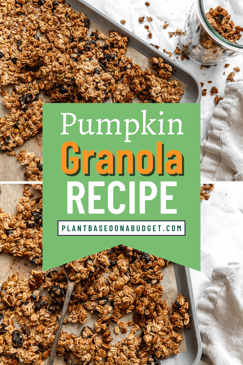 Maple Pumpkin Granola - Plant-Based on a Budget