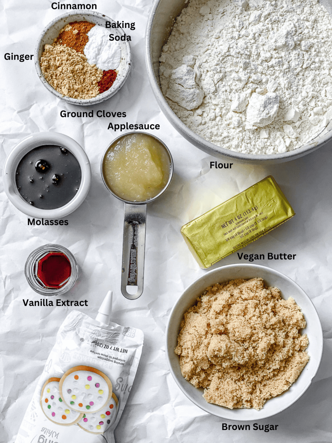 Vegan Gingerbread Cookies - Plant-Based on a Budget