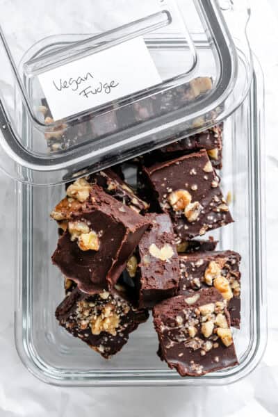 Vegan Fudge [Easy Microwave Fudge] - Plant-Based on a Budget