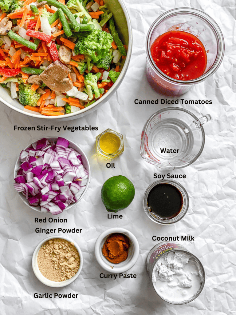 Vegan Thai Red Curry (30 Min Meal) - Plant-Based on a Budget