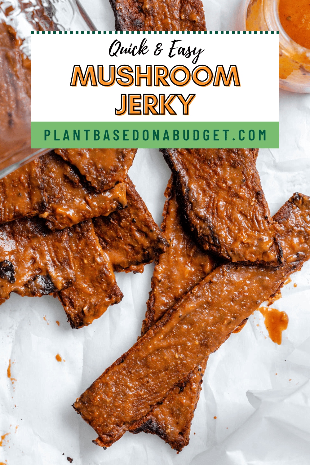 Mushroom Jerky - Plant-Based on a Budget