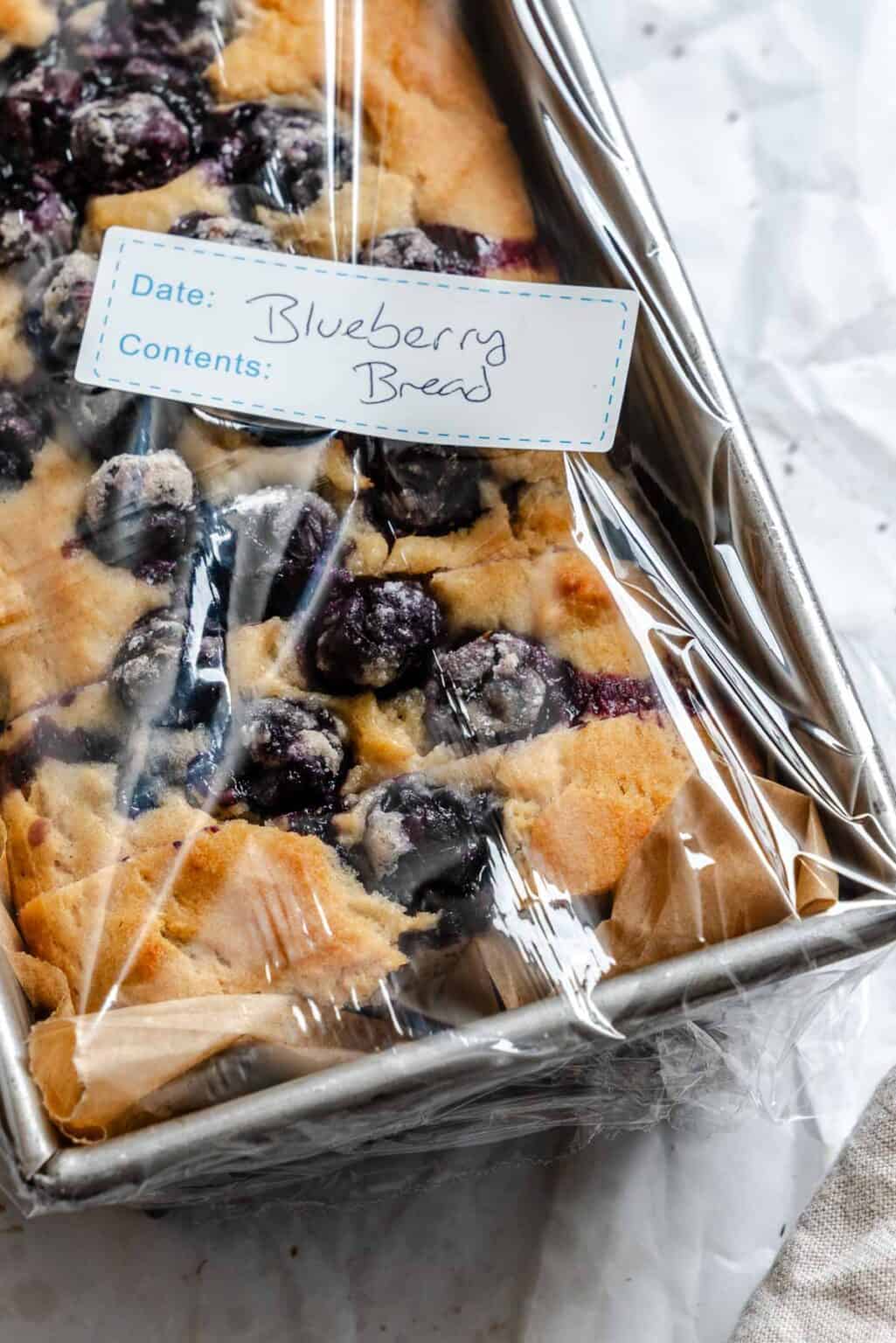 Easy Blueberry Bread [Quick Bread!] - Plant-Based on a Budget