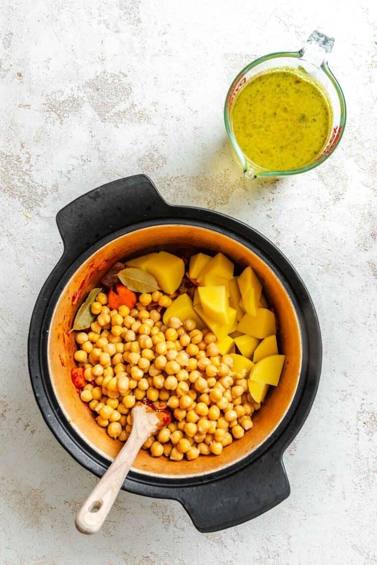 Easy Chickpea Stew - Plant-Based on a Budget