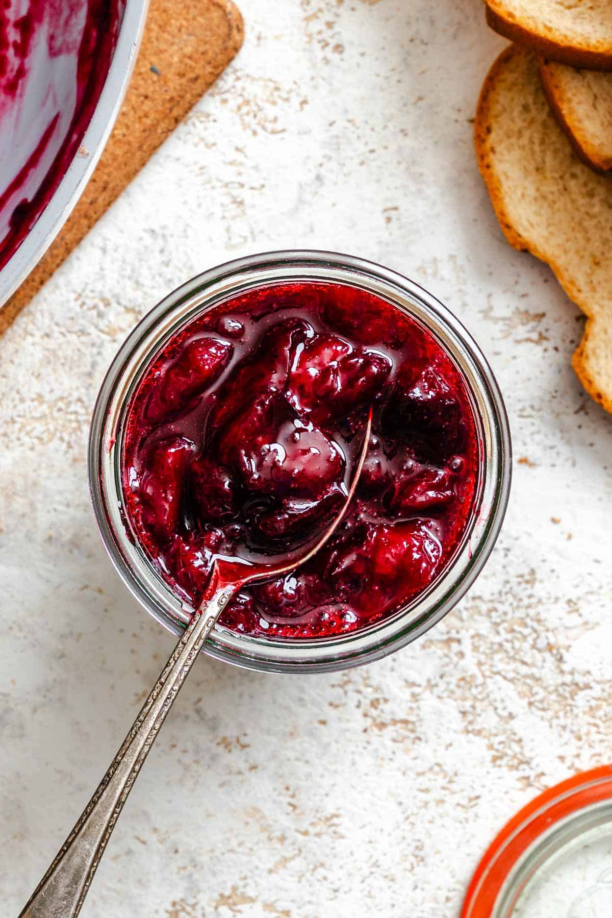 Easy Plum Jam (No Pectin) - Plant-Based on a Budget